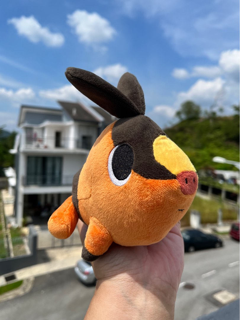 Nintendo Pokemon Tepig Plush, Hobbies & Toys, Toys & Games on Carousell