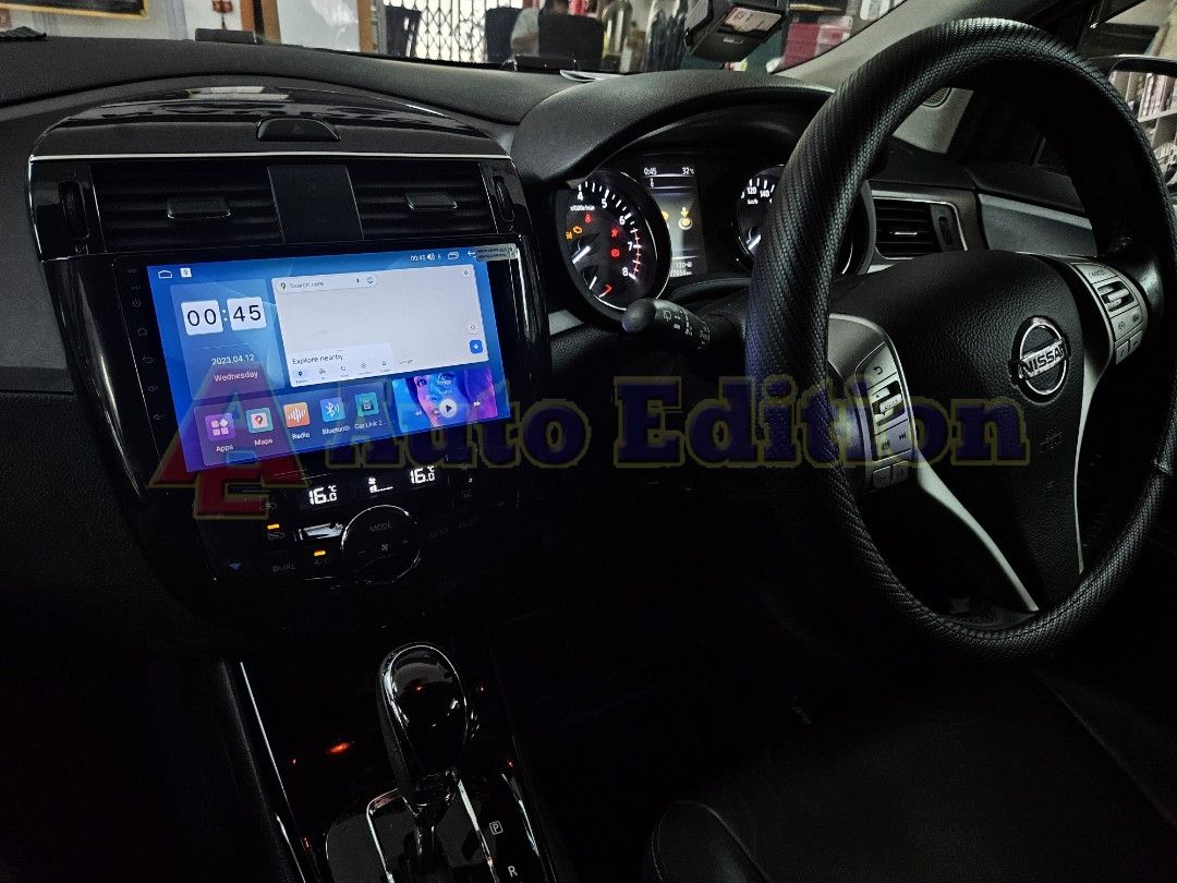 Nissan Pulsar on Android Radio Player 9inch - also suitable for Qashqai ...