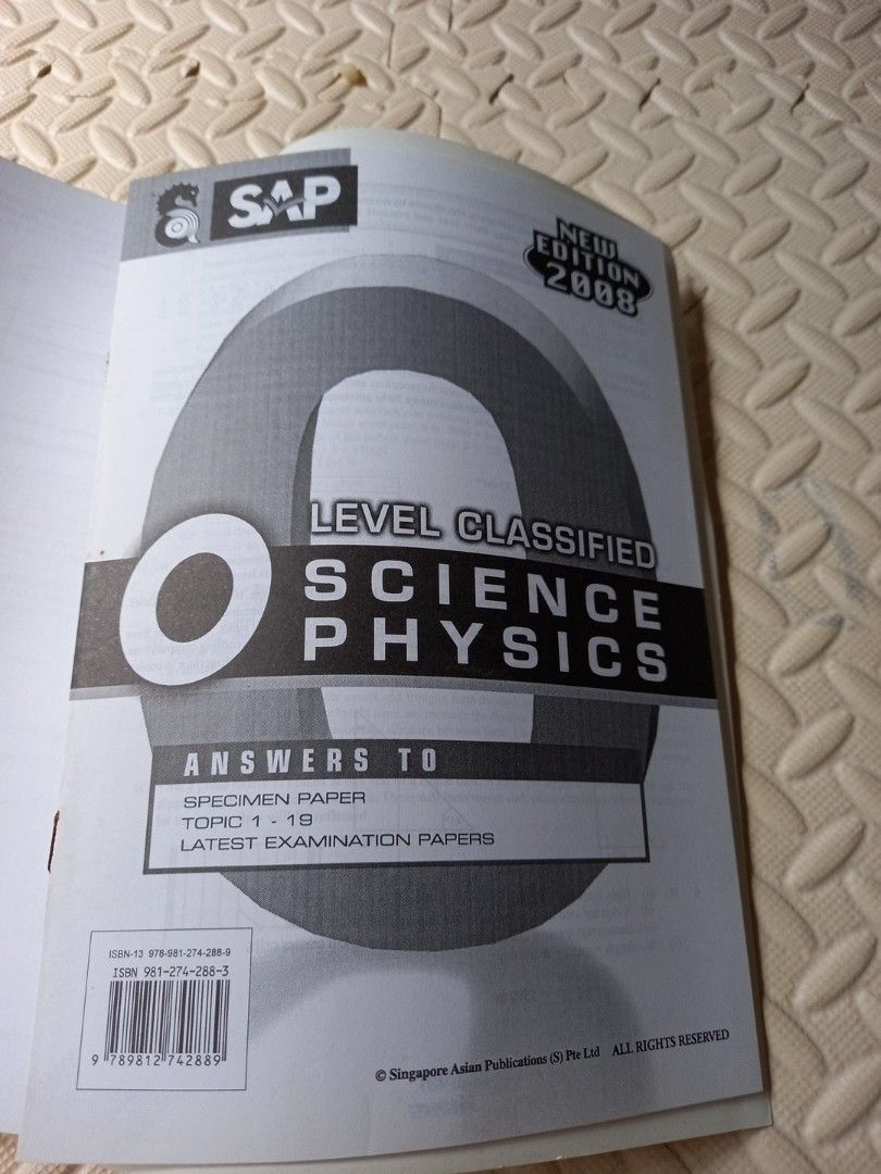 O Level Physics, Hobbies & Toys, Books & Magazines, Assessment Books on ...