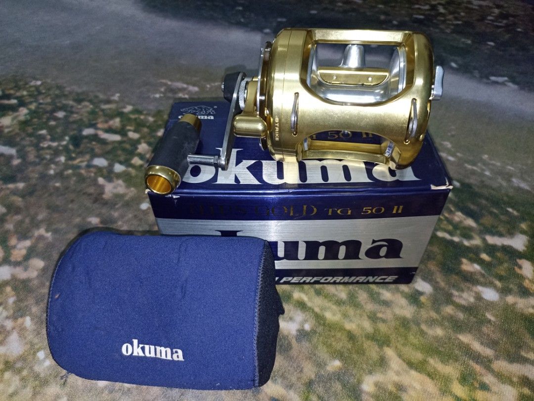 OKUMA TITUS GOLD TG 50 II, Sports Equipment, Fishing on Carousell