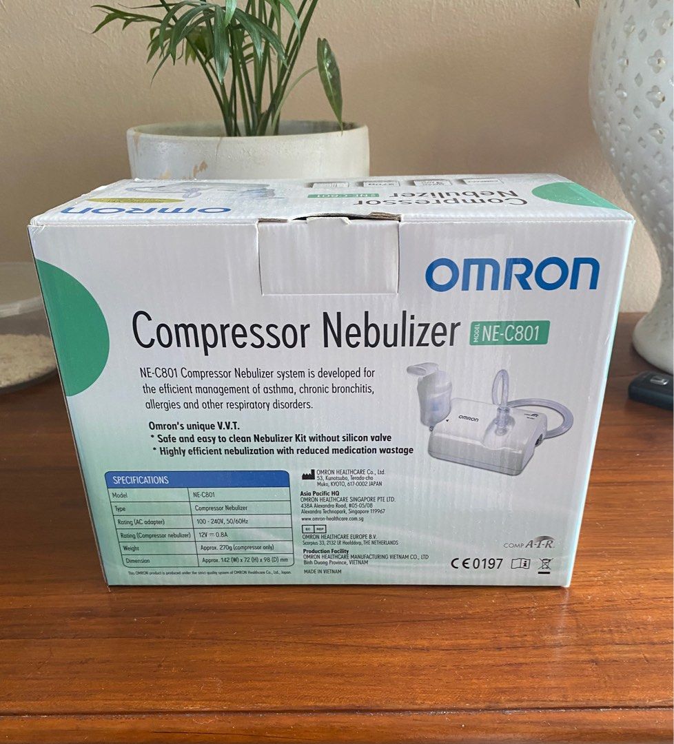 Omron Compressor Nebulizer, Health & Nutrition, Medical Supplies ...
