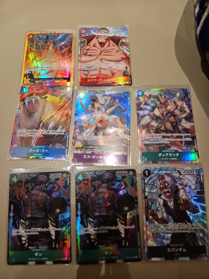 one piece card game opcg 異圖 異畫, 興趣及遊戲, 玩具 & 遊戲類 - Carousell
