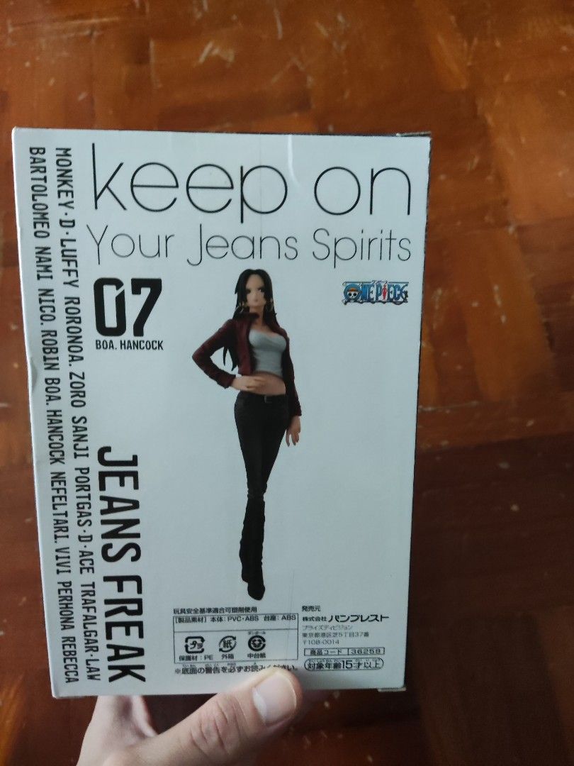 One Piece Jeans Freak Boa Hancock Anime Figure Figurine Statue Kuji ...