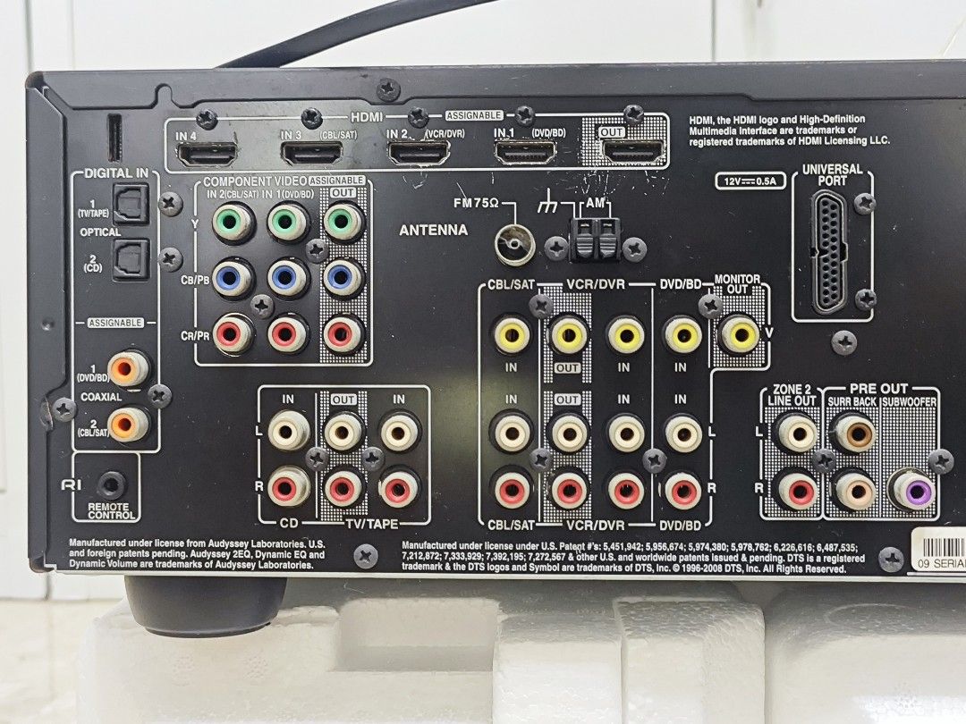 Onkyo TX-SR507 av receiver (HDMI) with remote control, Audio, Soundbars, Speakers & Amplifiers ...