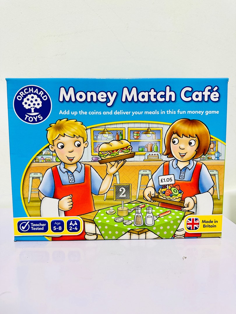 Orchard Toys Money Match Cafe Board Game, Hobbies & Toys, Toys & Games ...
