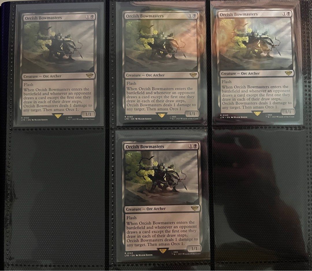 Orcish Bowmasters, Lord of the Rings, Magic the Gathering, Hobbies ...