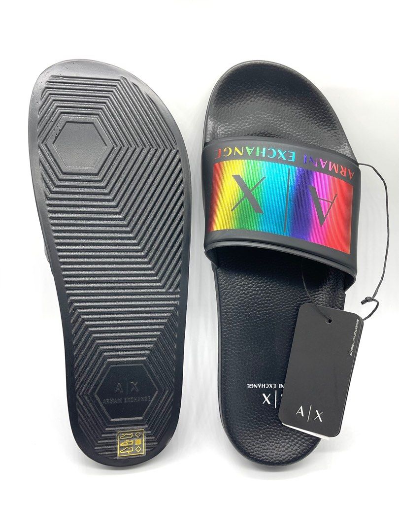 Original Armani Exchange Slides for Men on Carousell