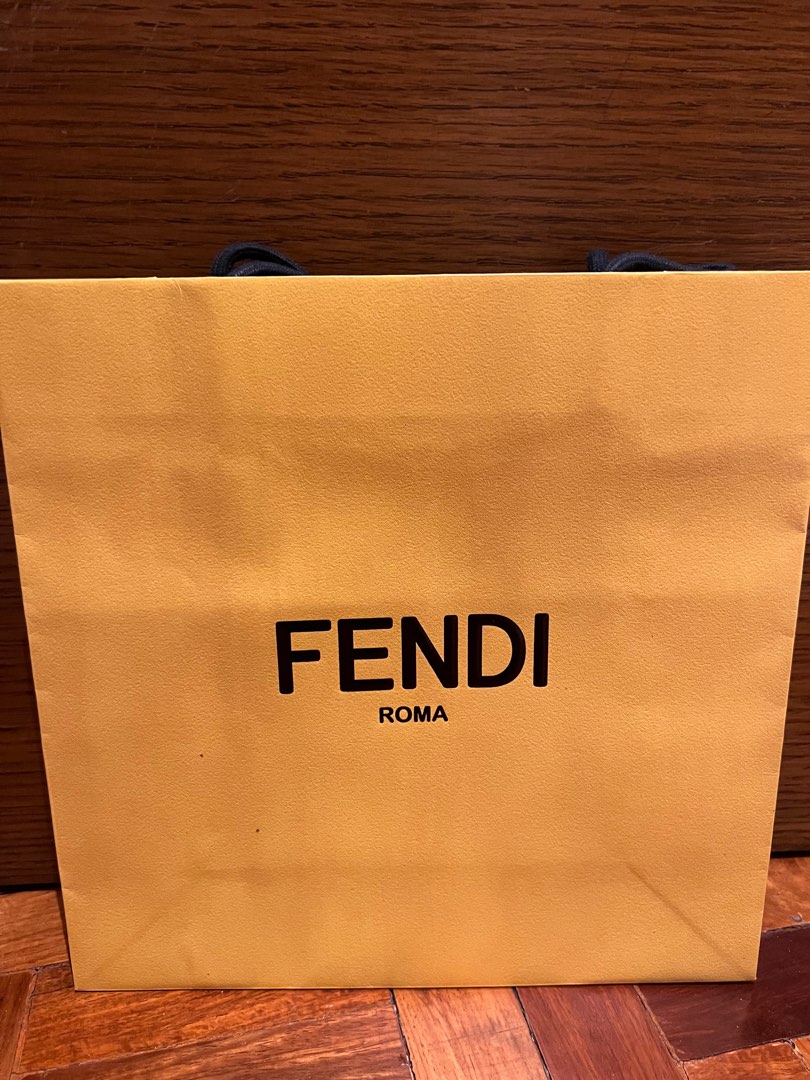 Original FENDI medium paper bag when my mom bought scarf in Rome on ...