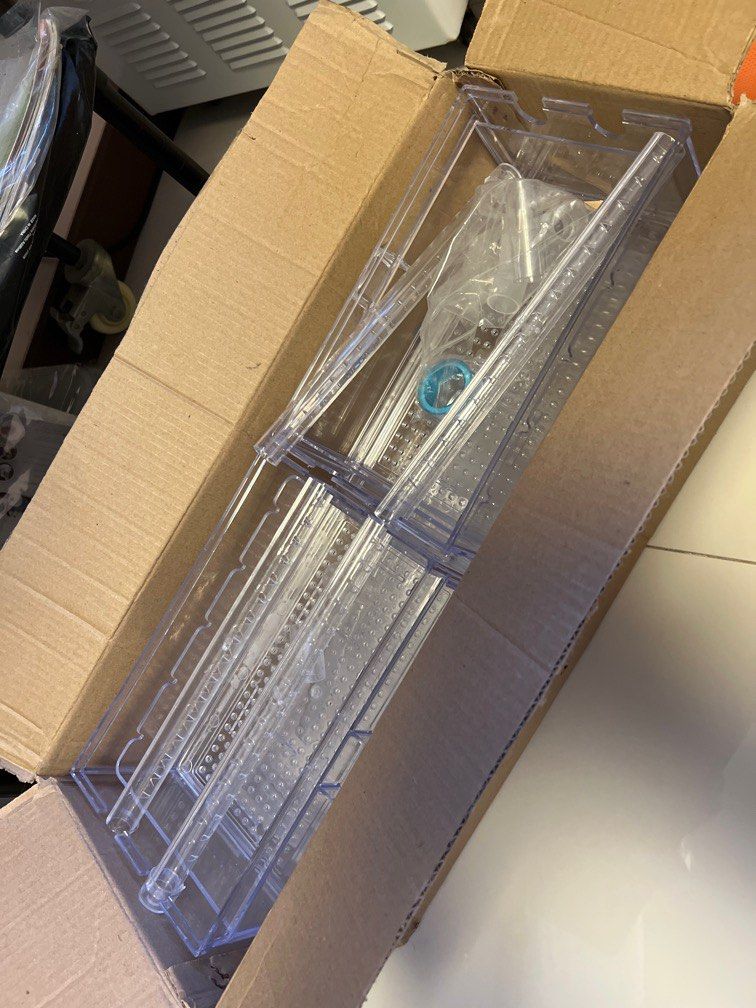 Overhead Filter (Transparent) & Steel base, Pet Supplies, Homes & Other ...