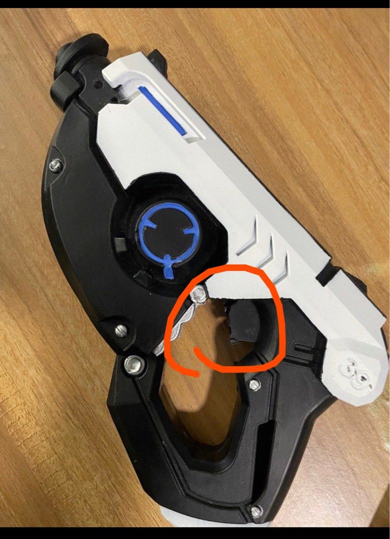overwatch Tracer gun props, Hobbies & Toys, Stationery & Craft, Other ...
