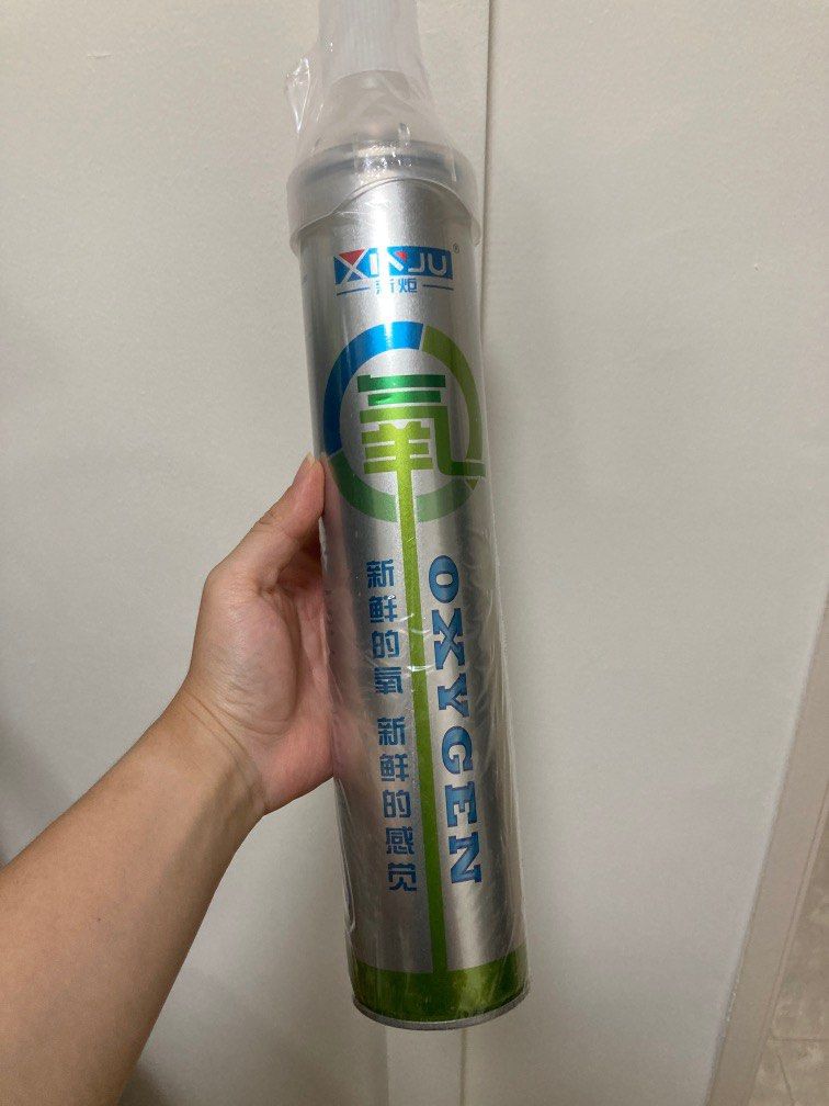 Oxygen can X 2 canisters (1L) each, Health & Nutrition, Braces, Support ...