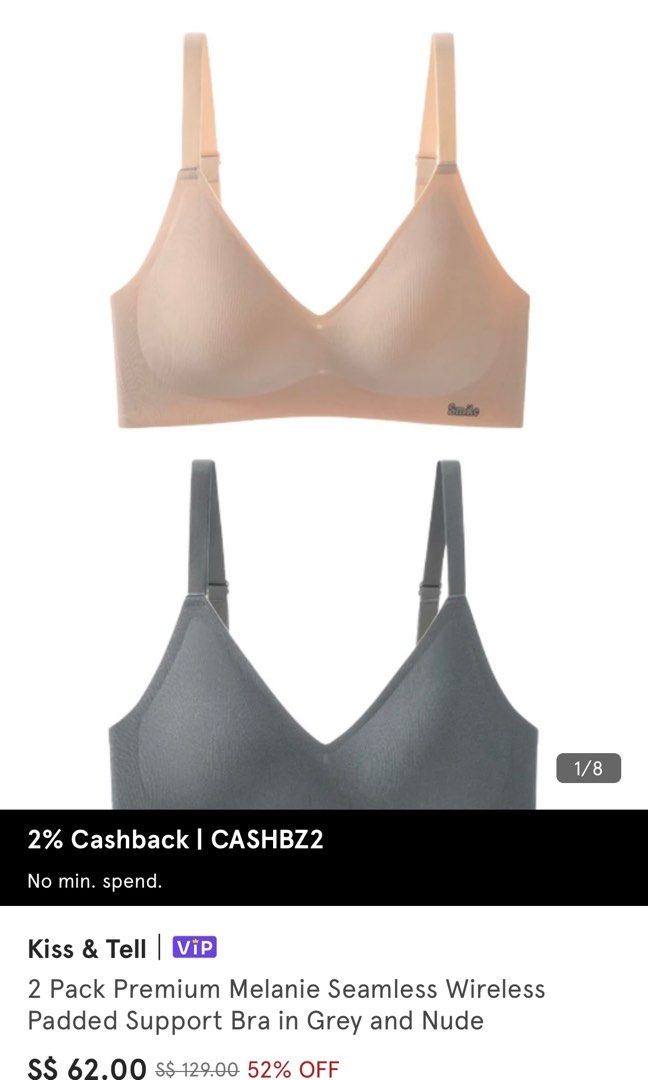 Padded bras, Women's Fashion, New Undergarments & Loungewear on Carousell