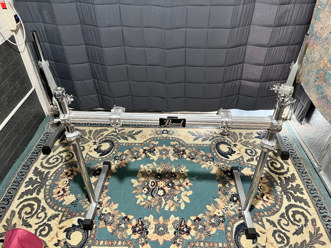 PEARL ICON DR503 3 Sided Aluminum Drum Rack drumset on Carousell