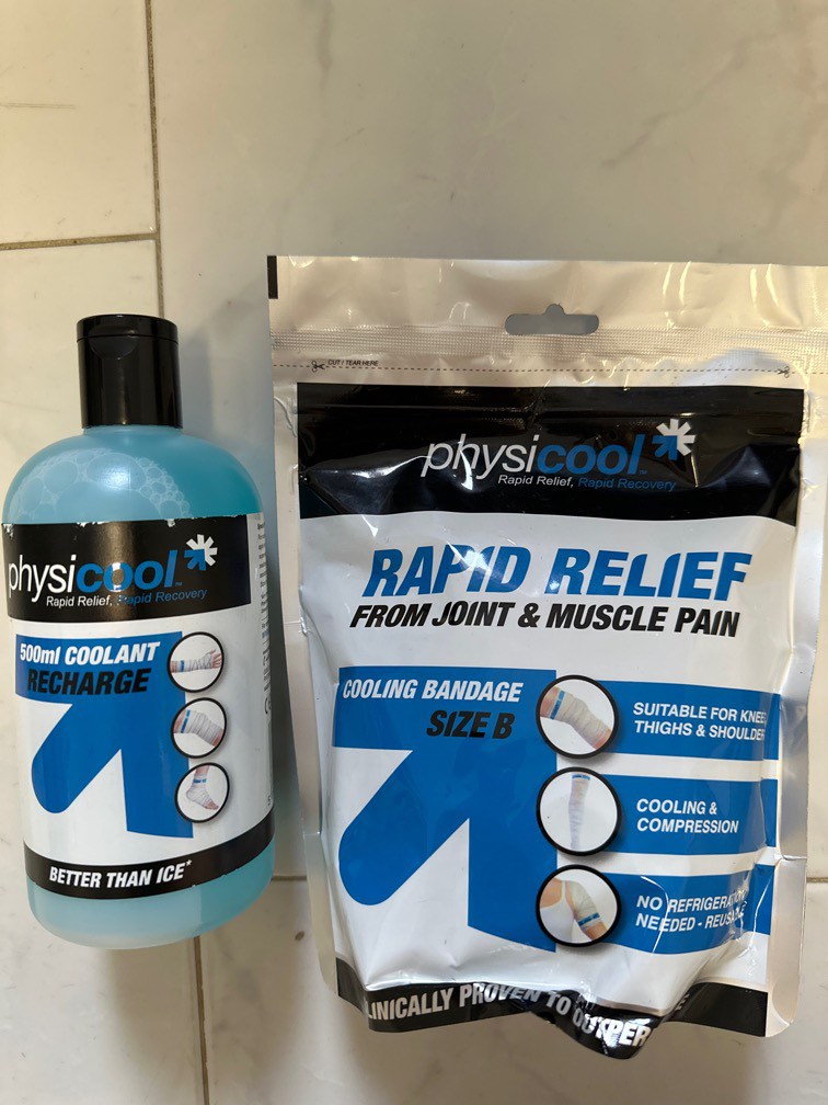 Physicool Cooling Bandage, Health & Nutrition, Braces, Support ...