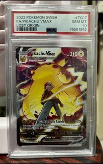 Pokemon TCG PSA 9 PSA 10 Slabs [Gold Snorlax, Mew Vmax, Charizard Vmax ...