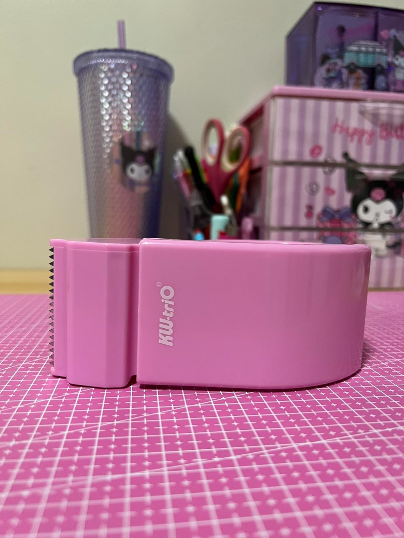 Pink packing tape cutter/ Carton sealer on Carousell