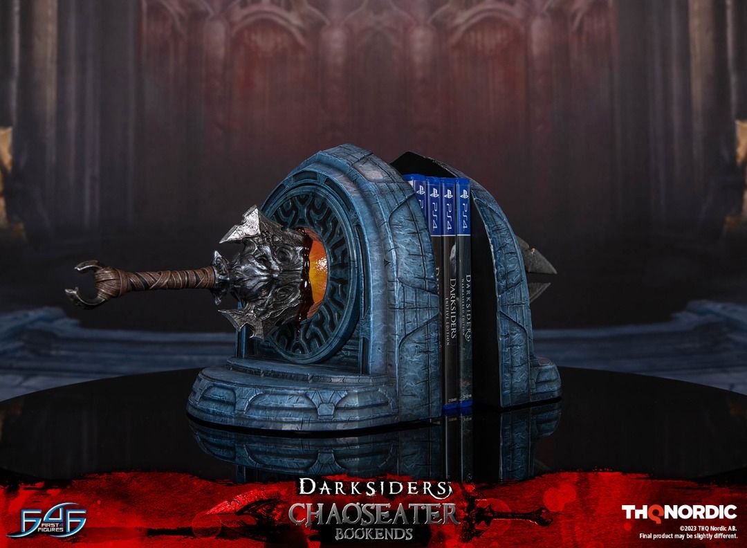 [PO] First 4 Figures F4F Darksiders Chaoseater Bookends, Hobbies & Toys ...