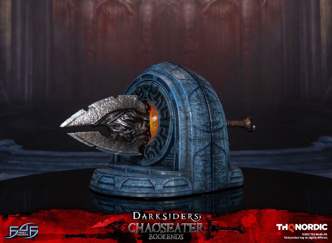 [PO] First 4 Figures F4F Darksiders Chaoseater Bookends, Hobbies & Toys ...