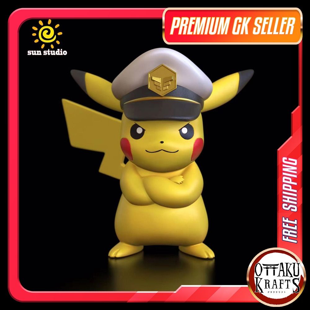 Pokemon | Pikachu | Sun Studio | 【FREE Shipping - PO】GK Figurine | GK ...