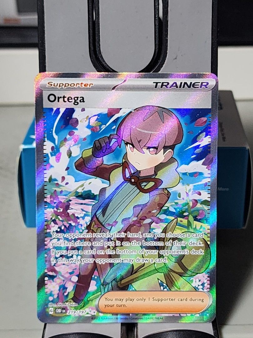 Pokemon card TCG - Ortega (ALT art) Double rare Obsidian Flames ...