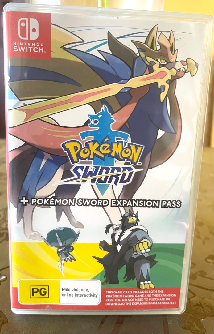 Pokémon Sword + DLC, Video Gaming, Video Games, Nintendo on Carousell