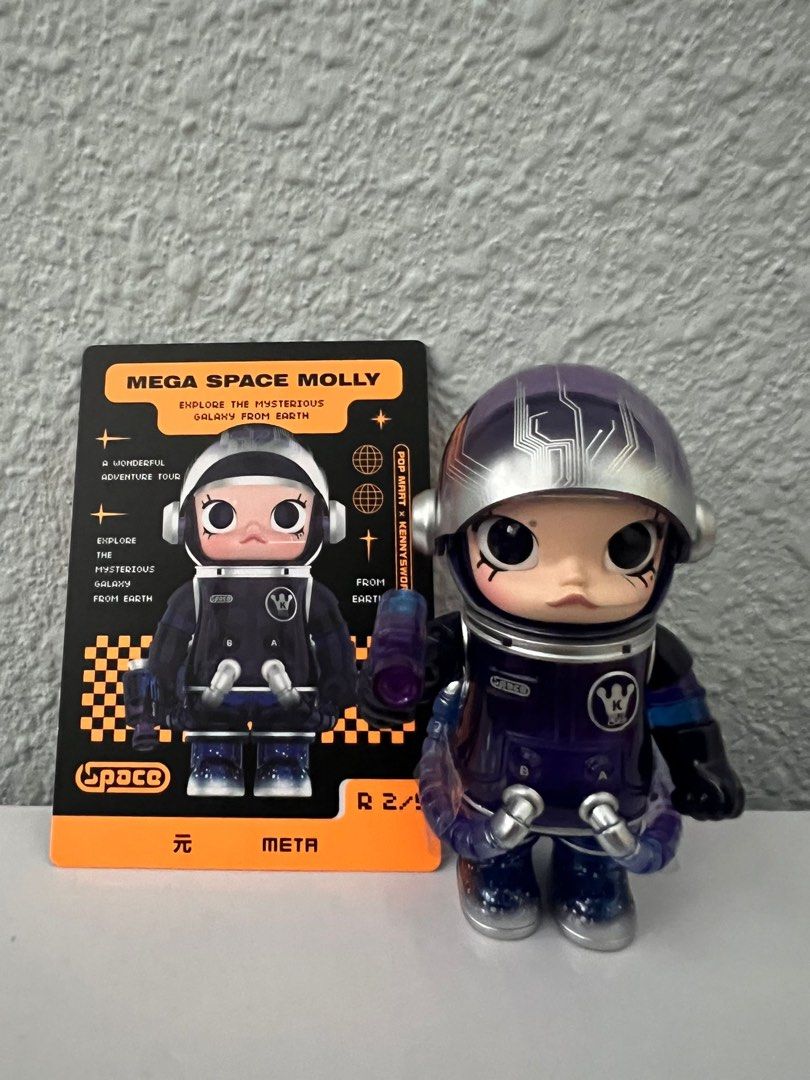 POP MART MEGA SPACE MOLLY 100% SERIES 2-B - META (secret), Hobbies ...