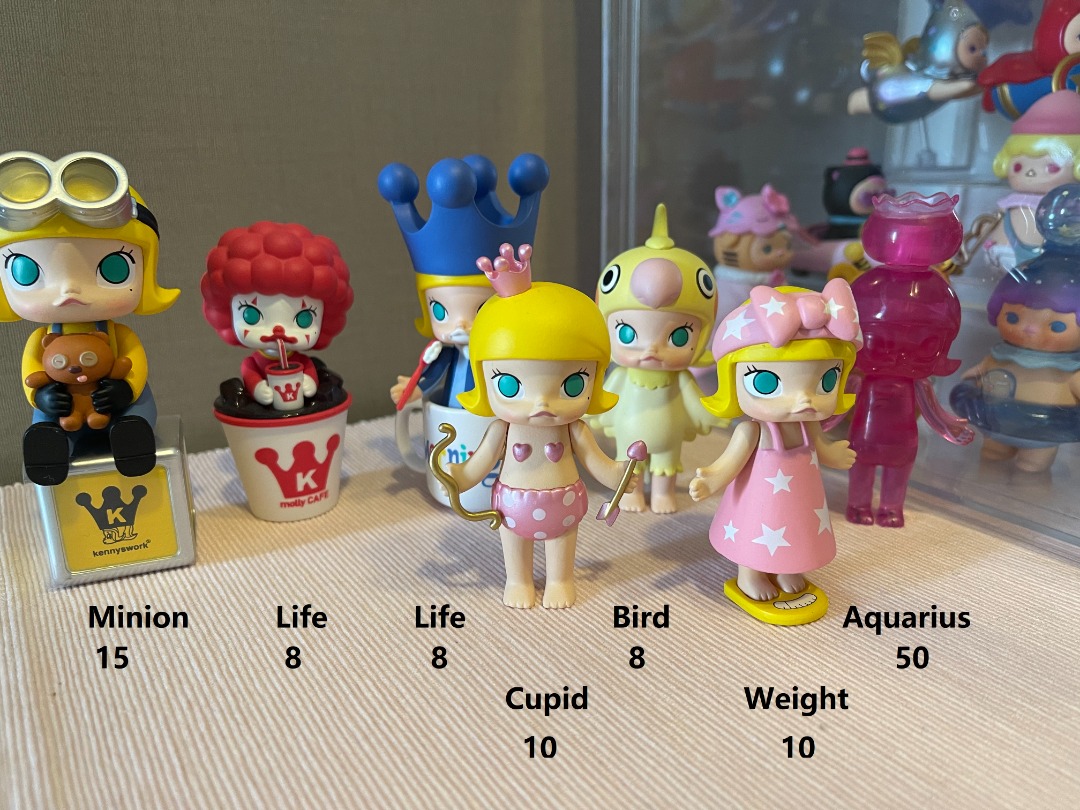 POP Mart Molly Collection, Hobbies & Toys, Toys & Games on Carousell