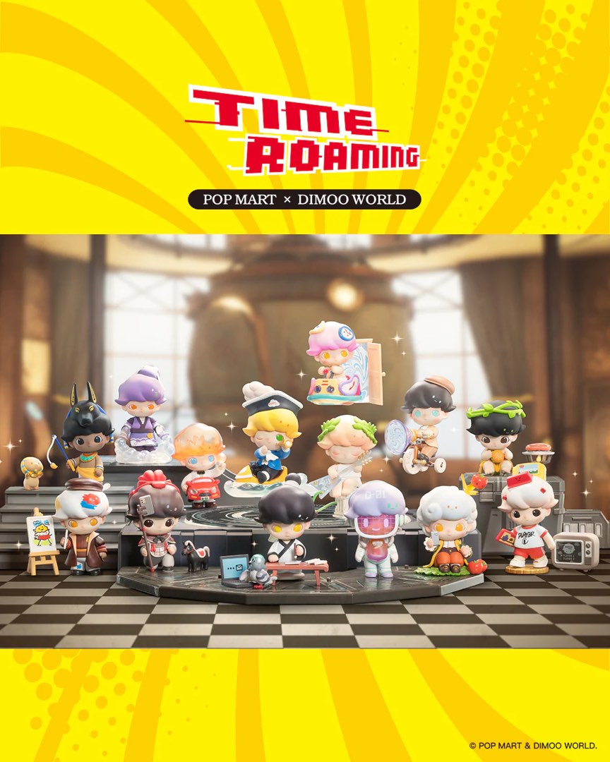POPMART Dimoo Time Traveller Series with SECRET, Hobbies & Toys, Toys ...