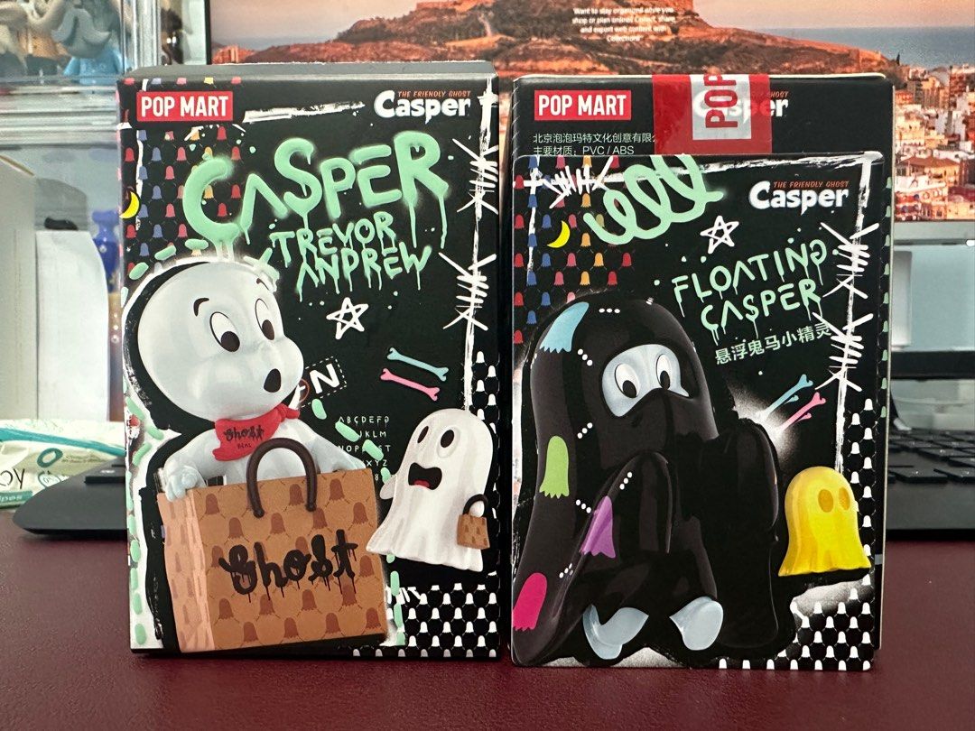 POPMART Casper x Trevor Andrew --- Floating Casper, Hobbies & Toys ...