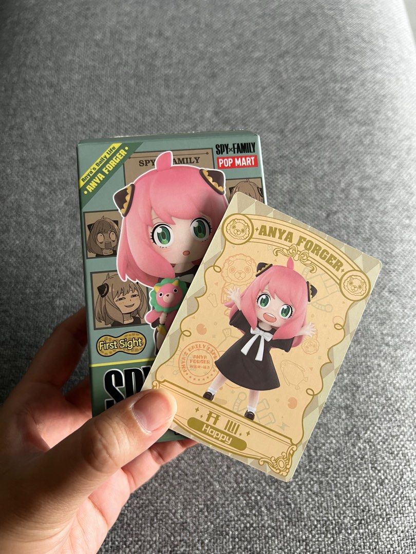 Popmart Pop Mart Anya Forger Spy X Family Shock / Happy / Cry, Hobbies ...