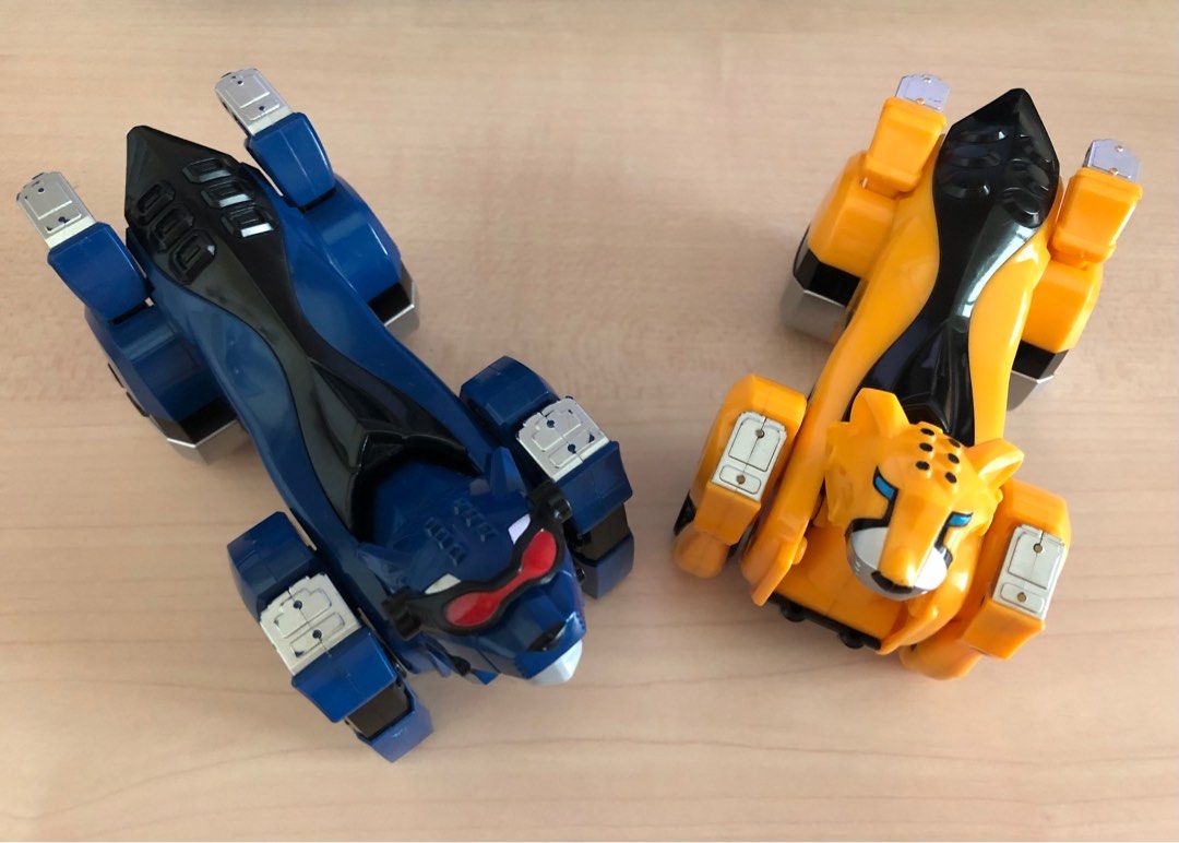 Power Rangers Jungle Fury Gekiranger DX GekiTohja Bat Set Megazord ...