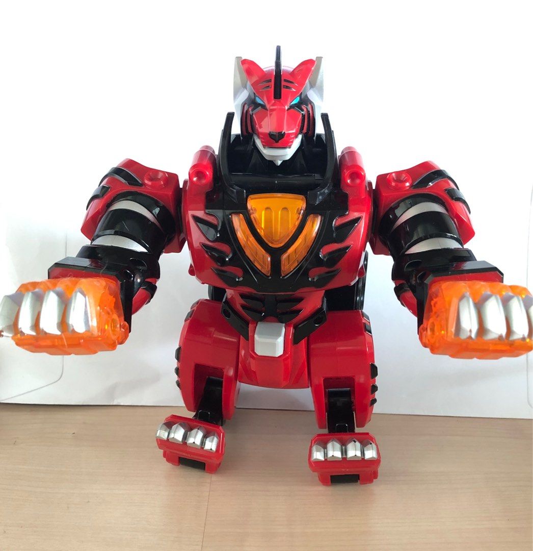 Power Rangers Jungle Fury Gekiranger DX GekiTohja Bat Set Megazord ...