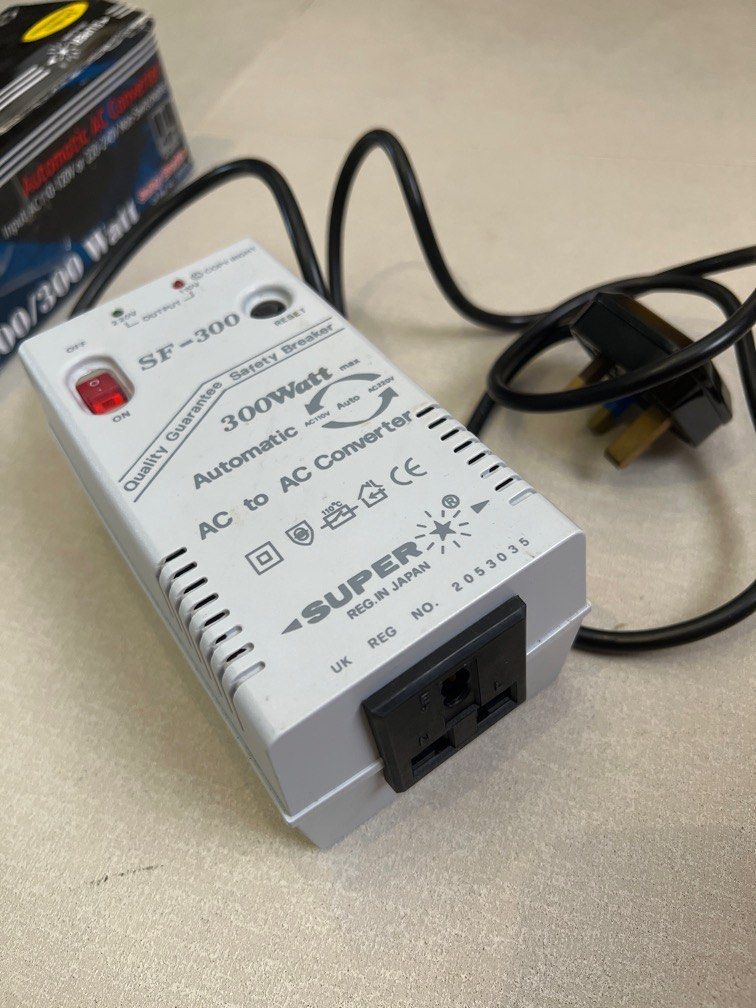 Power Transformer - Automatic AC Converter (Input AC110-120V to 220 ...