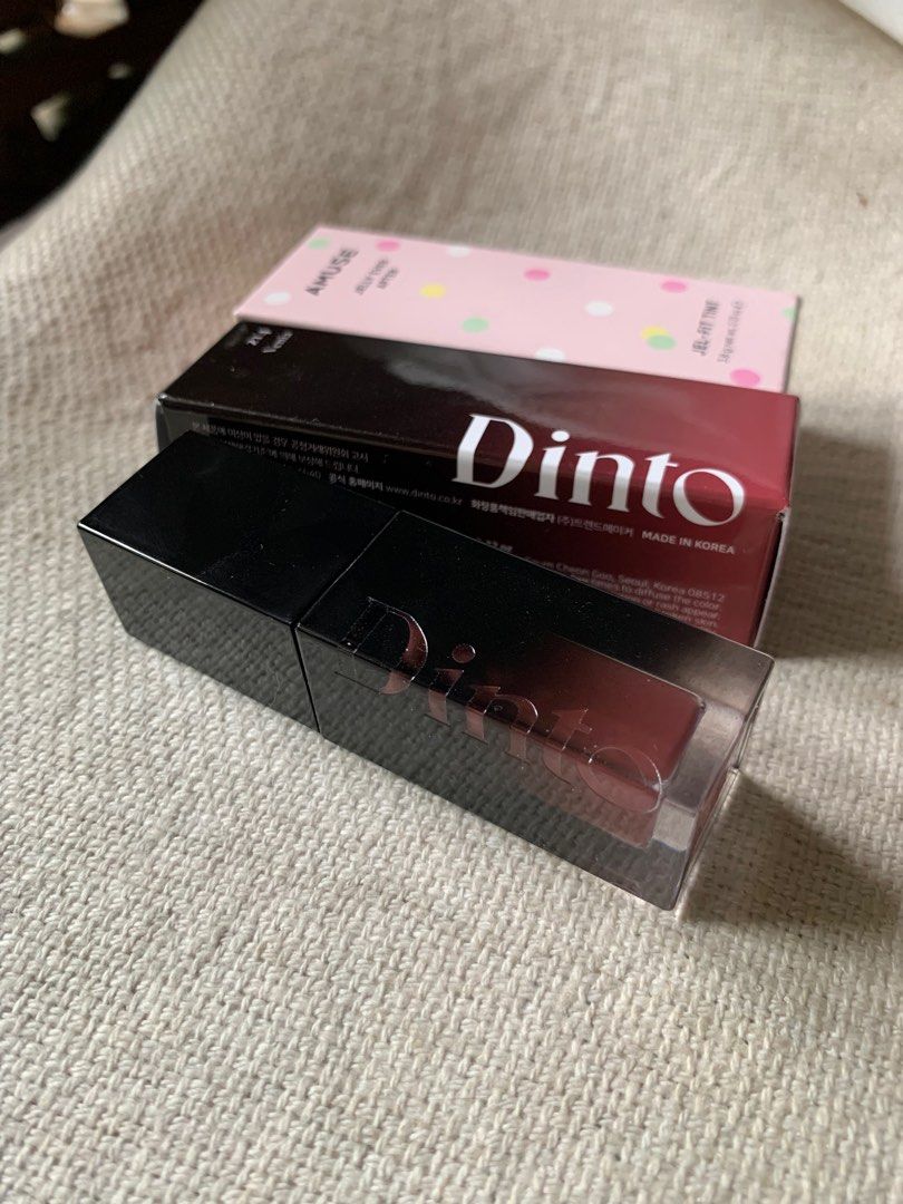 [Preloved] Dinto's Blur-Glowy Lip Tint shades Venia 214, Kesehatan & Kecantikan, Rias Wajah di ...