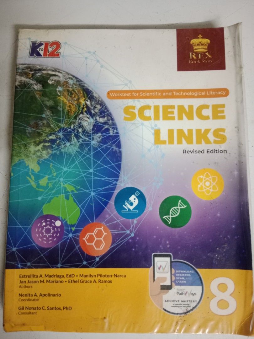 Pre-loved Grade 8 book (Science Links) Revised Edition Rex Books Store ...