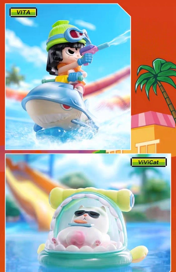 Preorder (Confirmed Design) - Pop Mart popmart Water Party Series ...