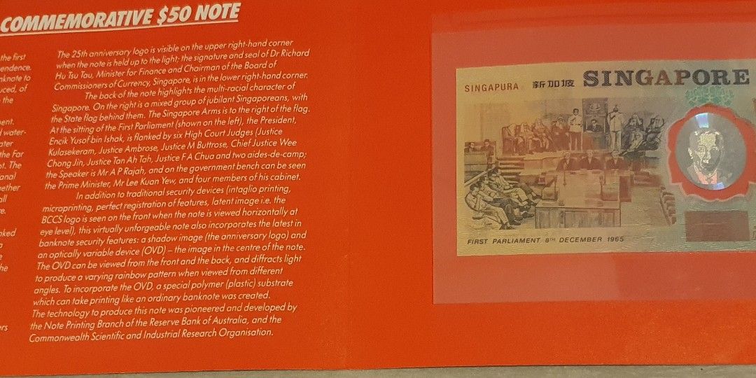 Pristine $50 Commemorative SGD Note, Hobbies & Toys, Memorabilia ...
