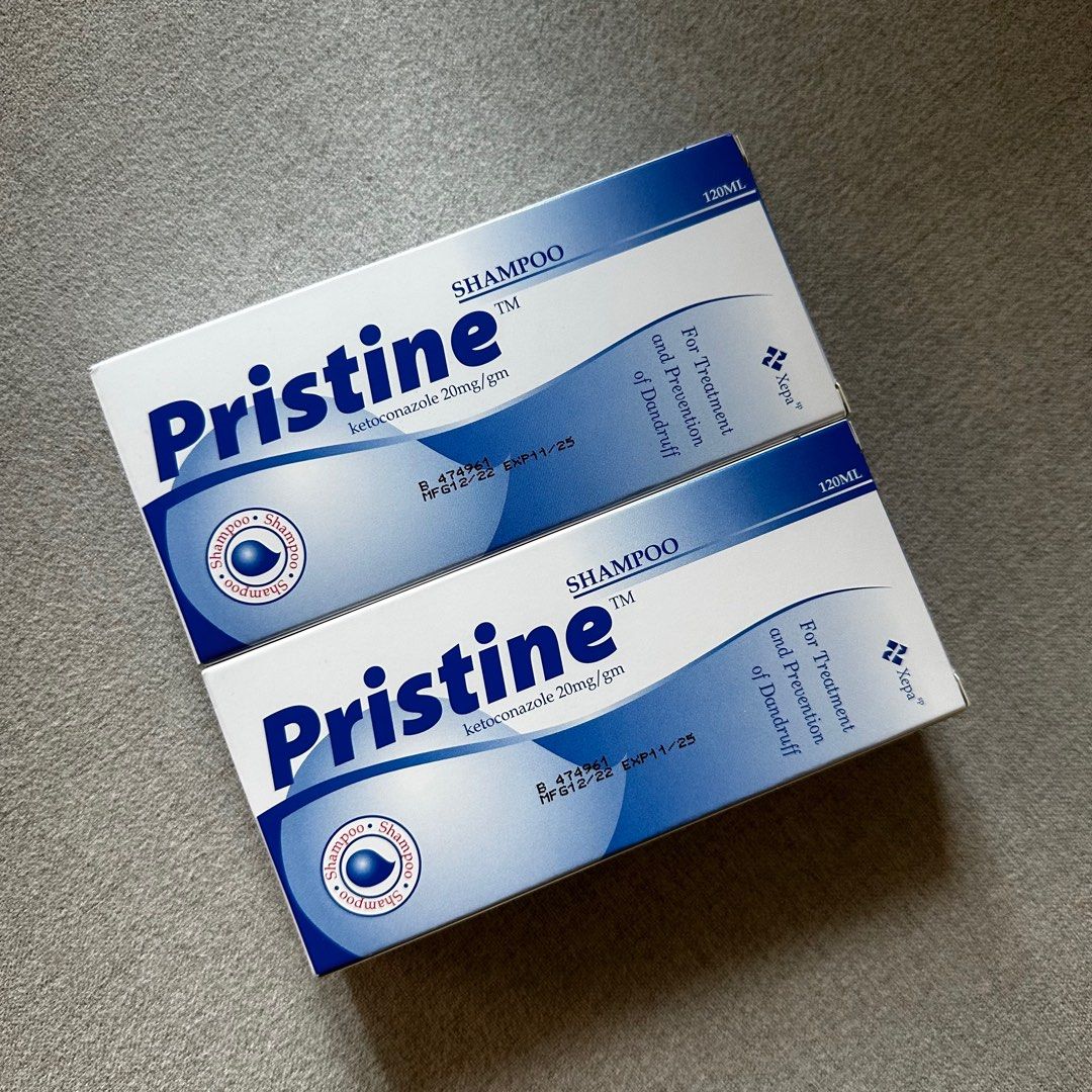 Pristine shampoo for dandruff, Beauty & Personal Care, Bath & Body ...