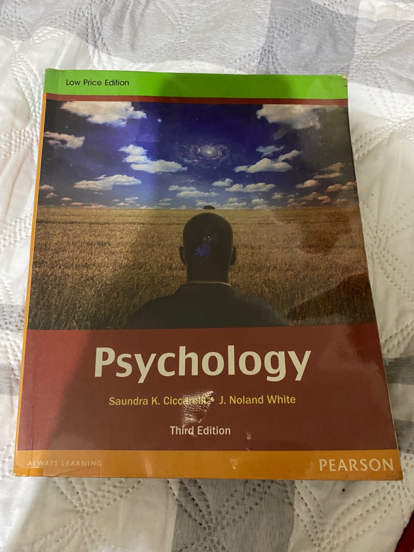 Psychology (3rd Edition) Pearson, Hobbies & Toys, Books & Magazines ...