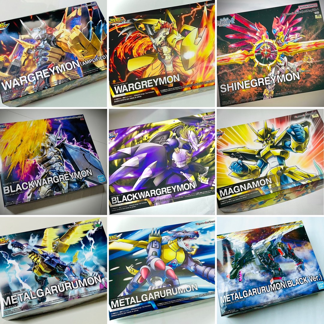 [Ready Stock! ] Figure-rise Standard Amplified Digimon - Bandai Namco Model Kit, Hobbies & Toys ...