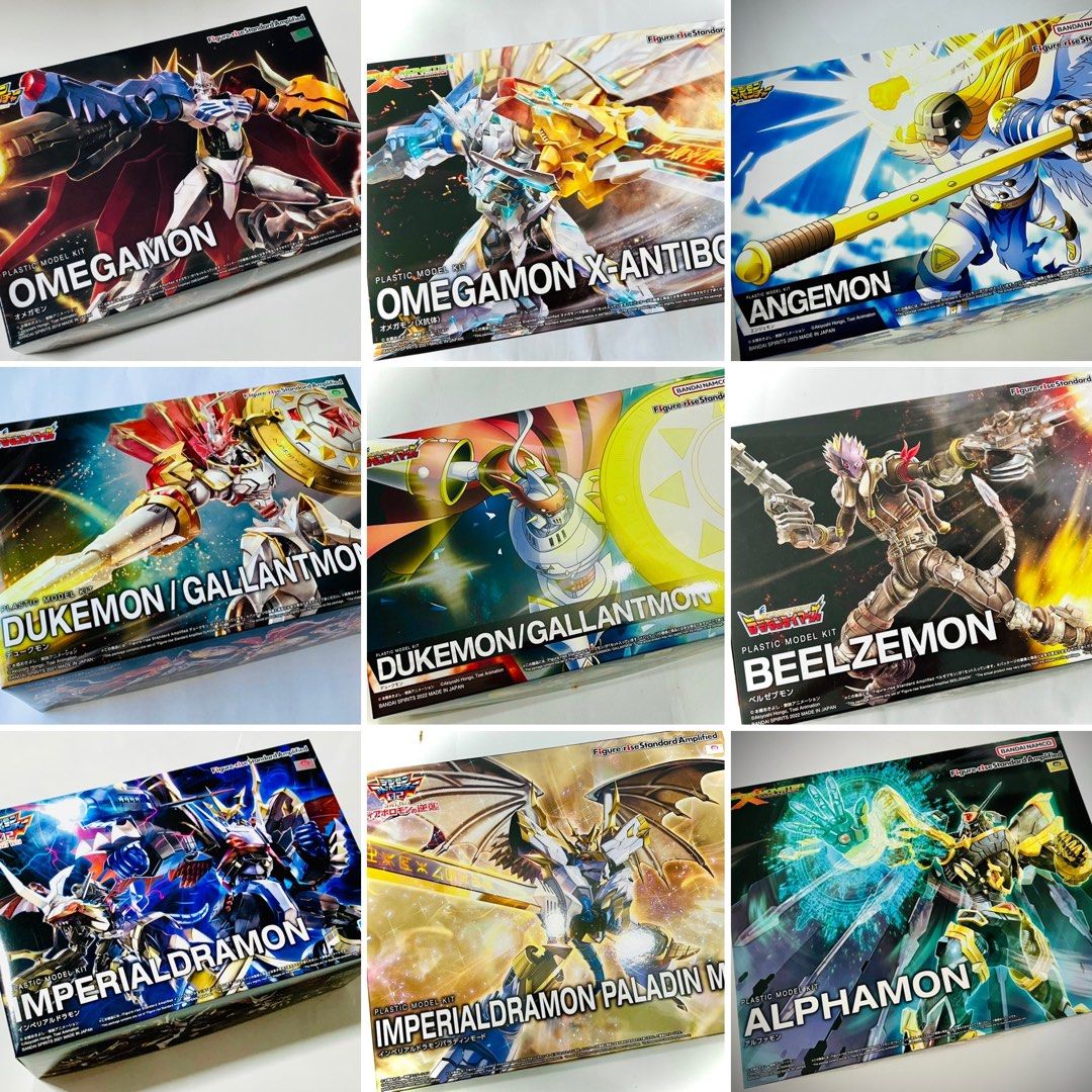 [Ready Stock! ] Figure-rise Standard Amplified Digimon - Bandai Namco Model Kit, Hobbies & Toys ...