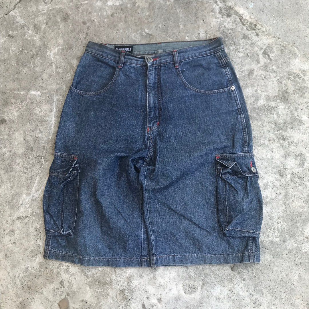 Rifle Cargo Jorts, Men's Fashion, Bottoms, Shorts on Carousell