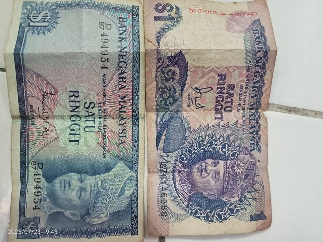 RM 1 lama , seringgit lama, Hobbies & Toys, Collectibles & Memorabilia ...