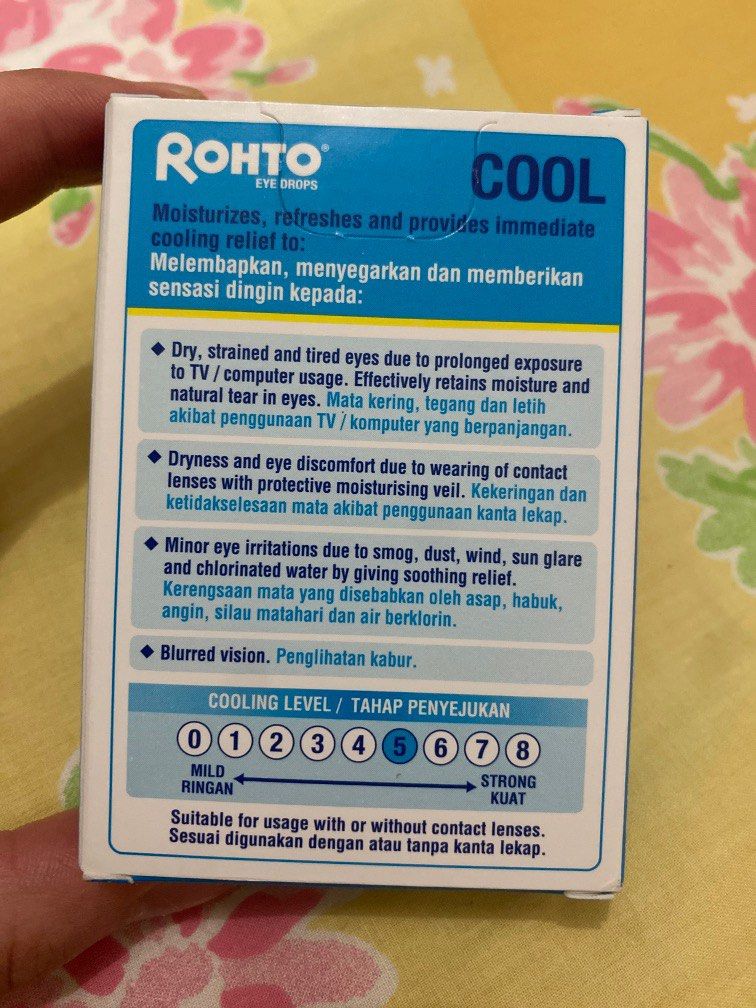 ROHTO Eye Drops, Beauty & Personal Care, Vision Care on Carousell