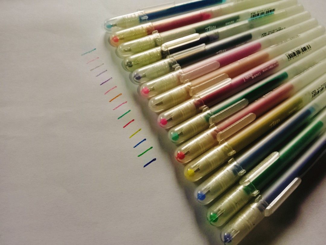 Sakura Ballsign Tiara Birthstone Pen Set on Carousell