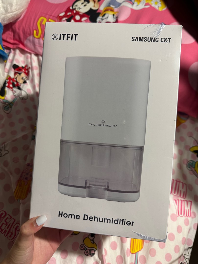 Samsung itfit Home Dehumidifier 空氣清新機及抽濕機, 家庭電器, 轉插器及插頭 - Carousell