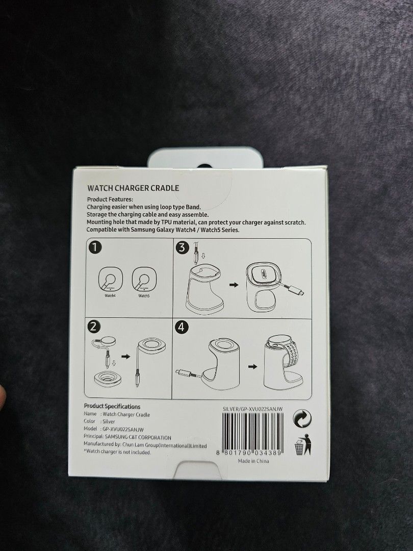 Samsung Watch Charger Cradle, Mobile Phones & Gadgets, Wearables ...