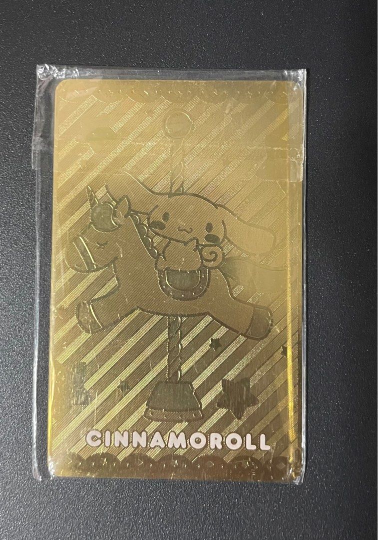 Sanrio Cinnamoroll CPCM gold card, Tickets & Vouchers, Store Credits on ...