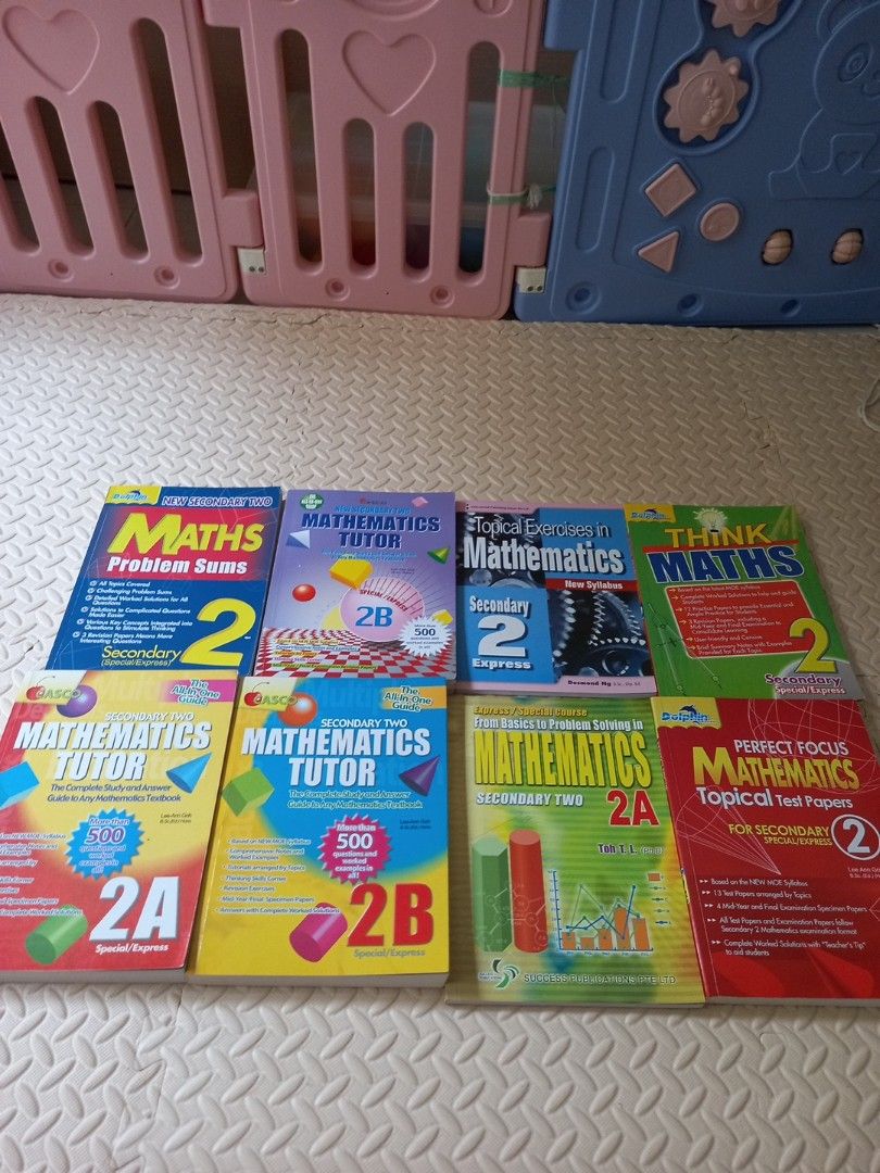 Secondary 2 mathematics Special/express, Hobbies & Toys, Books ...