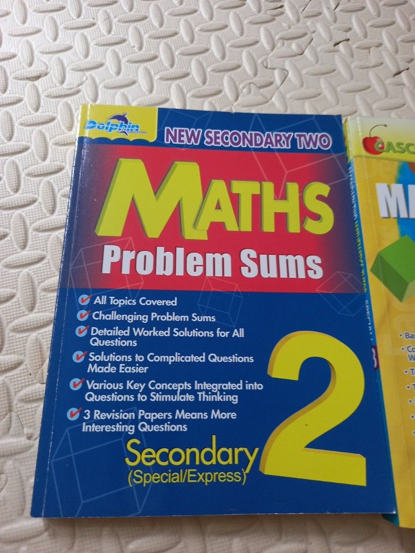 Secondary 2 Maths special/ express, Hobbies & Toys, Books & Magazines ...